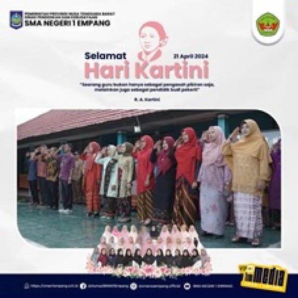 Peringati Hari Kartini, OSIS Smansa Empang Gelar Upacara Bendera